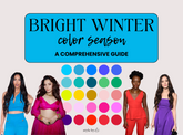 True Winter Color Palette Guide: Bold, Cool Colors and Styling ...