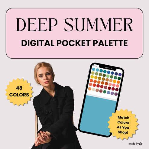 Deep Summer Color Palette – Style with DC